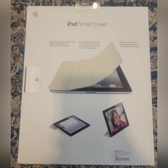 Apple | Tablets & Accessories | Apple Smart Cover For Ipad 2 Black Leather Nwt | Poshmark